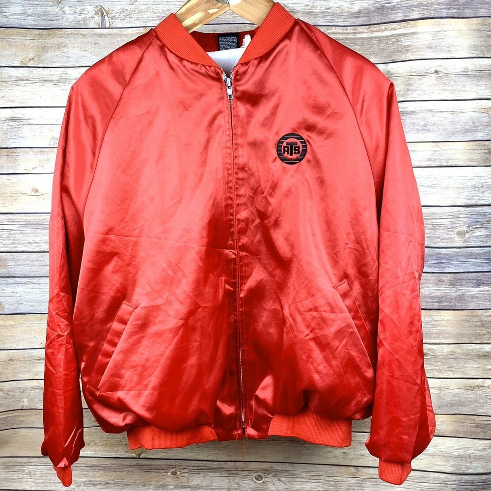 Vintage Aristo Jac Satin Varsity Jacket 80's 90's - Gem